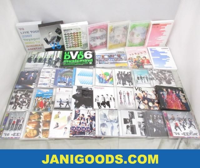 【やや傷や汚れあり】V6 CD/DVD/Blu-rayセット LIVE TOUR 2017 The ONES/LIVE TOUR 2013 Oh! My! Goodness!/STEP 等 ...