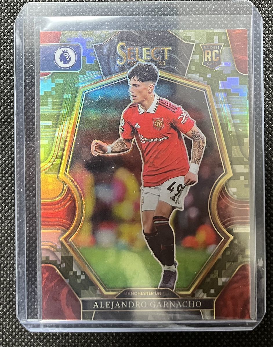 【未使用に近い】Panini Select EPL 2022-23 Soccer Alejandro Garnacho /199 199枚限定 ...