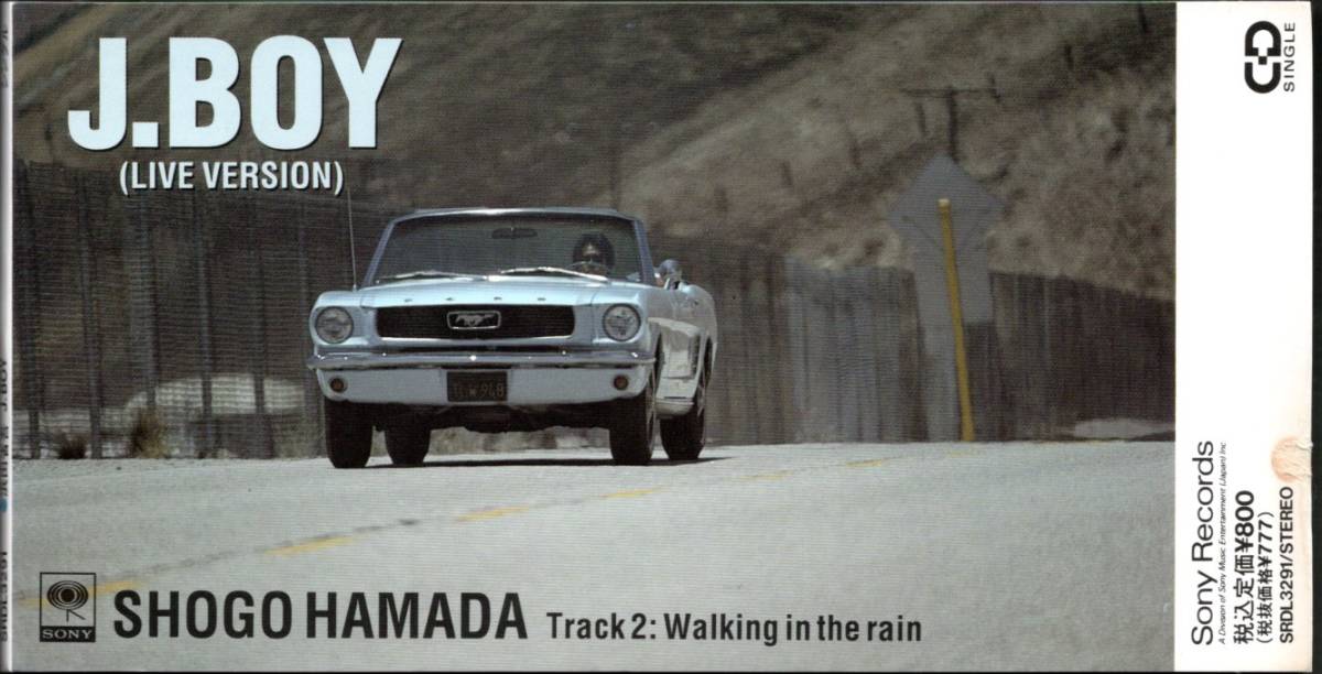 【傷や汚れあり】 中古SCD 浜田省吾/J.BOY (LIVE VERSION)の落札情報詳細 - ヤフオク落札価格検索 オークフリー