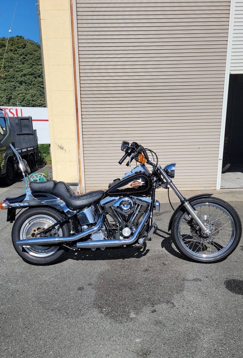 【目立った傷や汚れなし】極上1997年式 FXSTC ソフテイルカスタム 1340cc EVO ソフテイル エボリューション ネオビンテージ ...