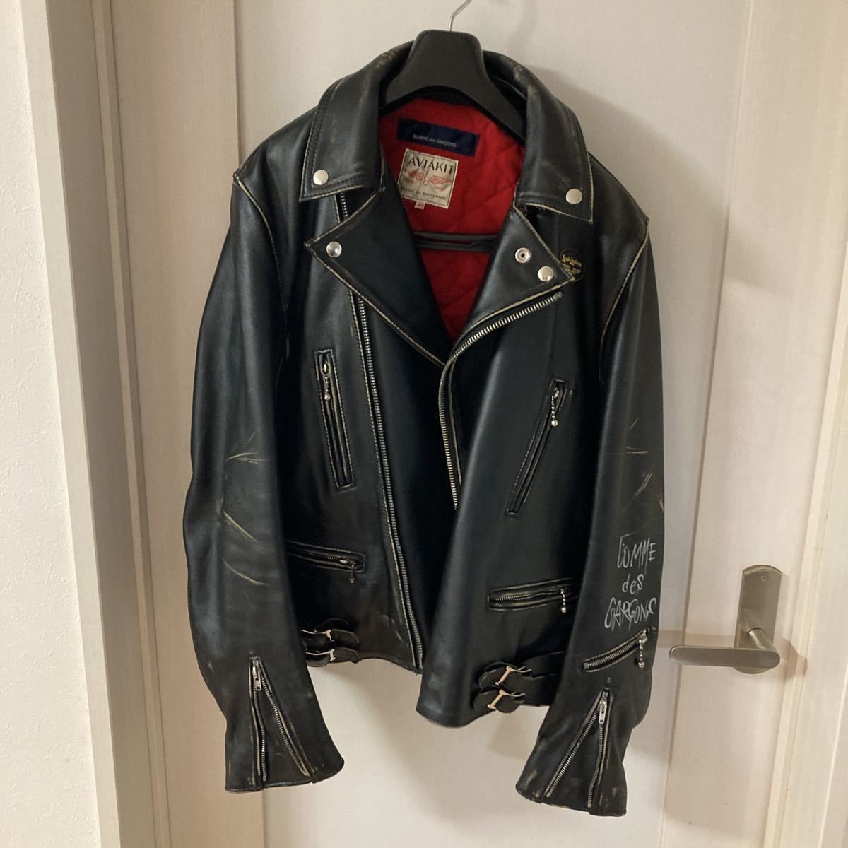 comme des garcons コムデギャルソン ルイスレザー Lewis Leathers トートバッグ ほぼ未使用品 黒 レアの落札情報詳細 - ヤフオク落札価格検索 オークフリー