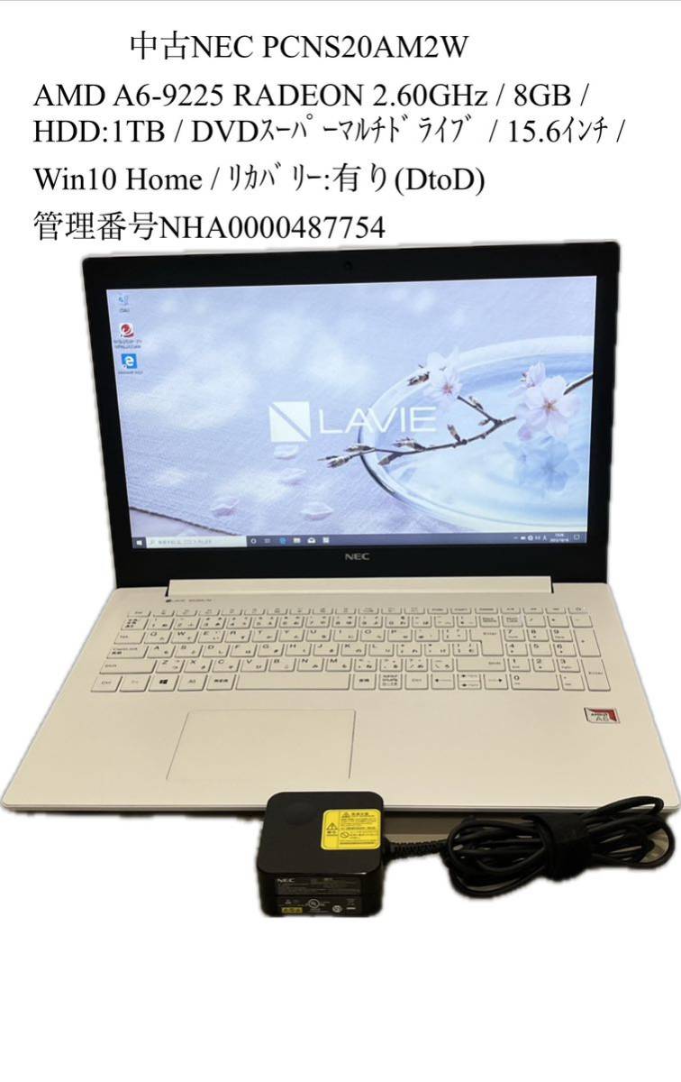 nec-pcns20am2w-amd-a6-9225-radeon-2-60ghz-8gb-hdd-1tb