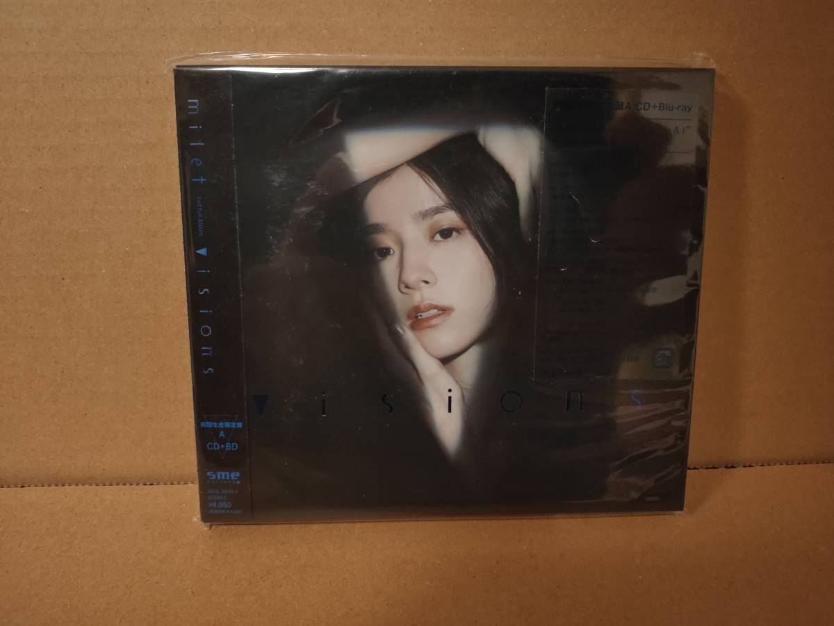 【目立った傷や汚れなし】美中古! milet CDアルバム「visions (Blu-ray(BD)付初回生産限定盤A)」の落札情報詳細 - ヤフオク落札価格検索 オークフリー
