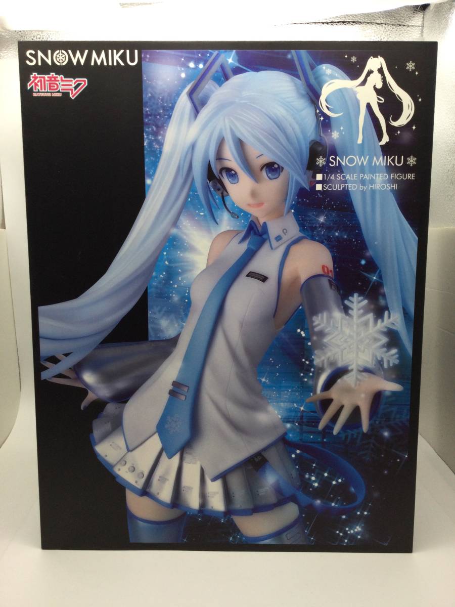 【目立った傷や汚れなし】1円〜 内未開封 フリーイング 1/4 初音ミク SNOW MIKUの落札情報詳細 - ヤフオク落札価格検索 オークフリー