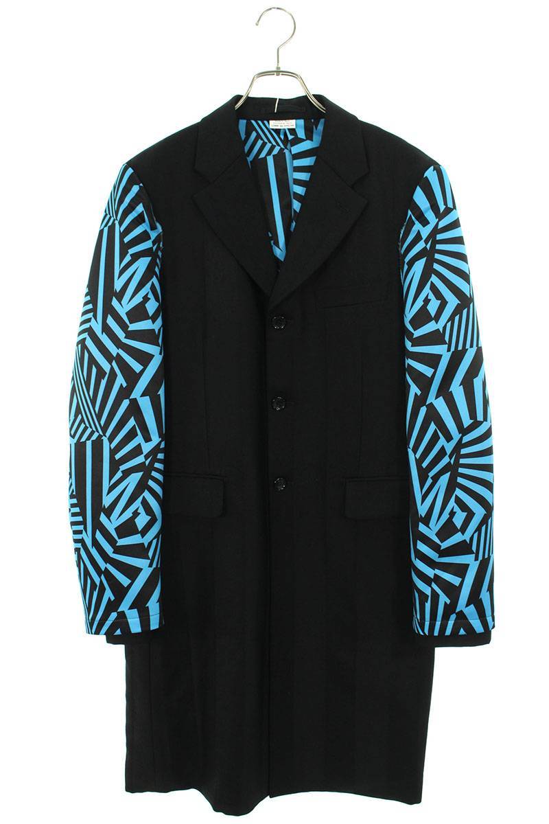 【未使用に近い】コムデギャルソンオムプリュス COMME des GARCONS HOMME PLUS 23SS PK-J034 サイズ:M AD2022ジオメテリックストライプコート 中古 ...