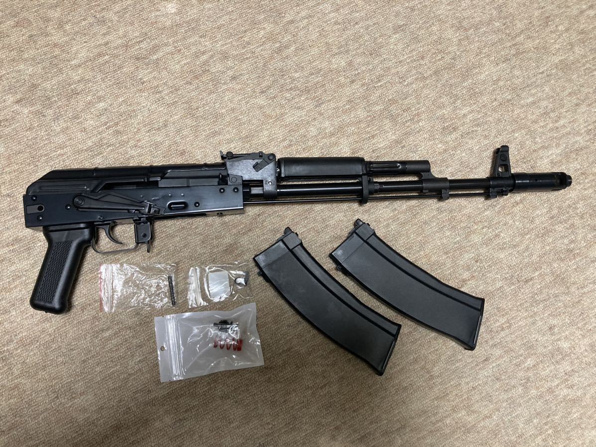 【やや傷や汚れあり】GHK AKS74M CO2 スチールアウターバレル スチールボルトシミュレイテッド インナーバレル カスタム ...
