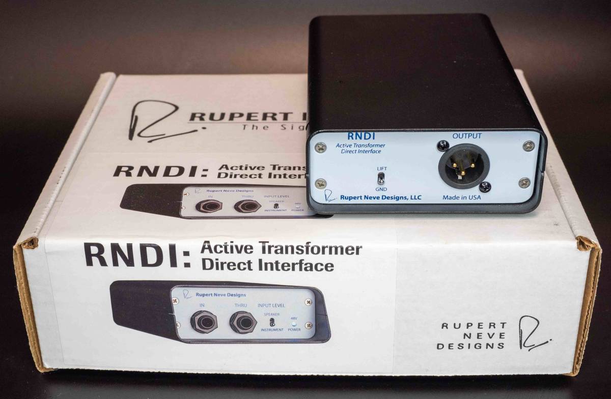 【中古】RUPERT NEVE DESIGNS RNDI ニーブ アクティブDIの落札情報詳細 - ヤフオク落札価格検索 オークフリー