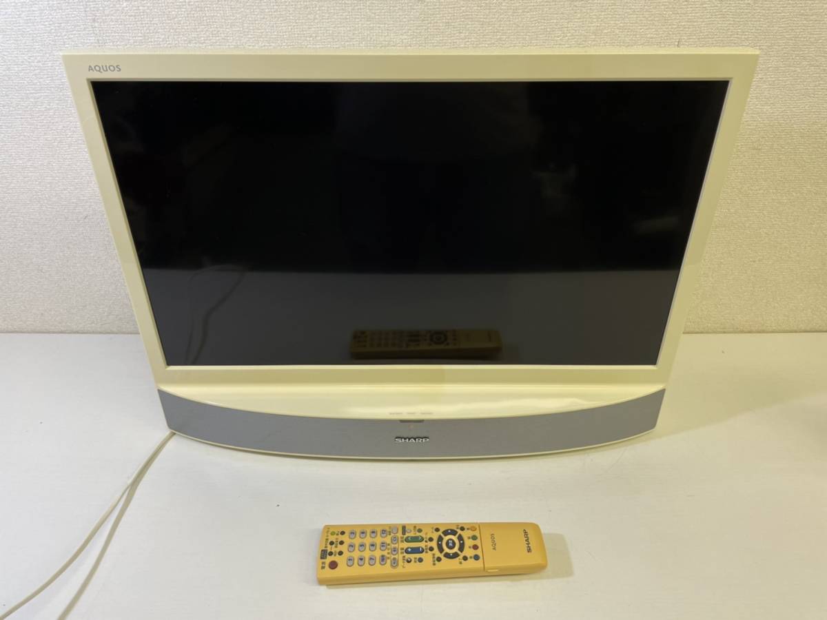 【傷や汚れあり】10【C7683】 SHARP AQUOS シャープ アクオス LC-24MX1 テレビ TV リモコン付き 動作確認済みの落札情報詳細 - Yahoo!オークション落札価格 ...
