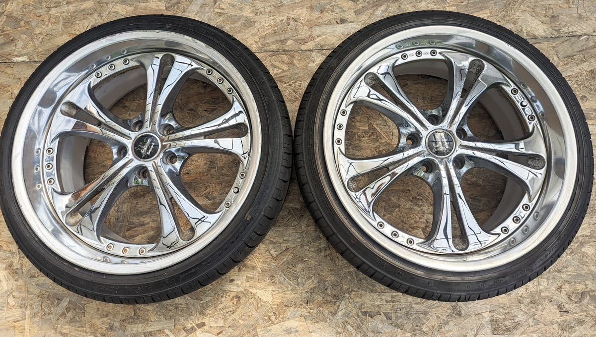 【やや傷や汚れあり】【希少！】WEDS Kranze クレンツェ CerberusII ケルベロス2 19インチ 10J＋38 pcd114.3 5穴 5H 深リム 当時物の落札情報詳細 ...