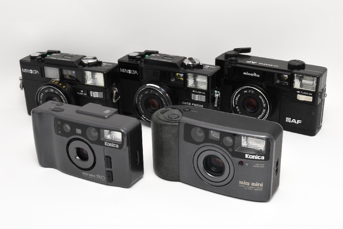 【全体的に状態が悪い】【ジャンク品 5台】KONICA MINOLTA 5個まとめ(BIG mini NEO/BIG mini BM310Z ...