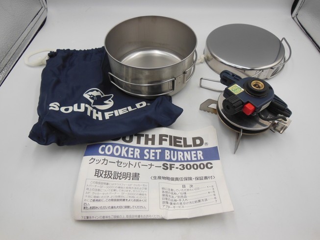 【やや傷や汚れあり】T【カ4-22】【60サイズ】 SOUTH FIELD サウスフィールド クッカーセット バーナー/SF-3000C/ジャンク扱い/※傷汚れ有の落札情報詳細 - Yahoo ...