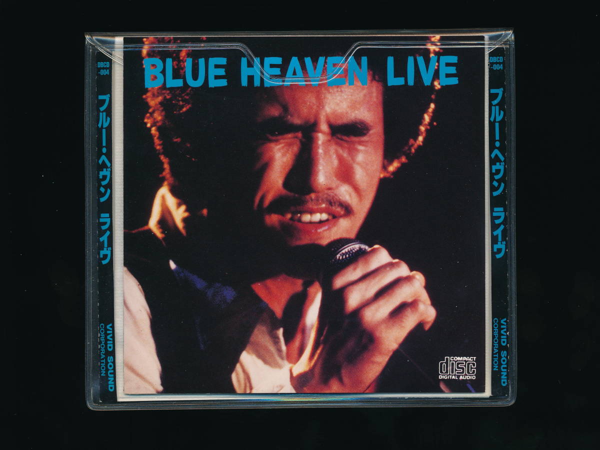 【やや傷や汚れあり】☆BLUE HEAVEN ブルー・ヘヴン☆LIVE ライヴ☆1990年☆DEAD BALL / VIVID SOUND ...