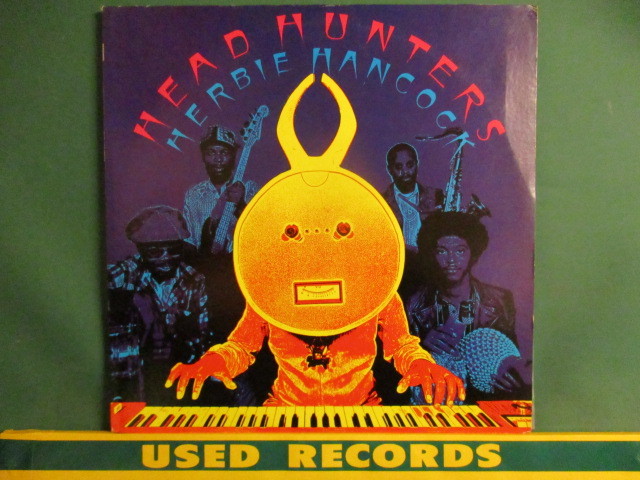 【傷や汚れあり】Herbie Hancock ： Head Hunters LP (( 70's Jazz Funk ! 「Chameleon ...