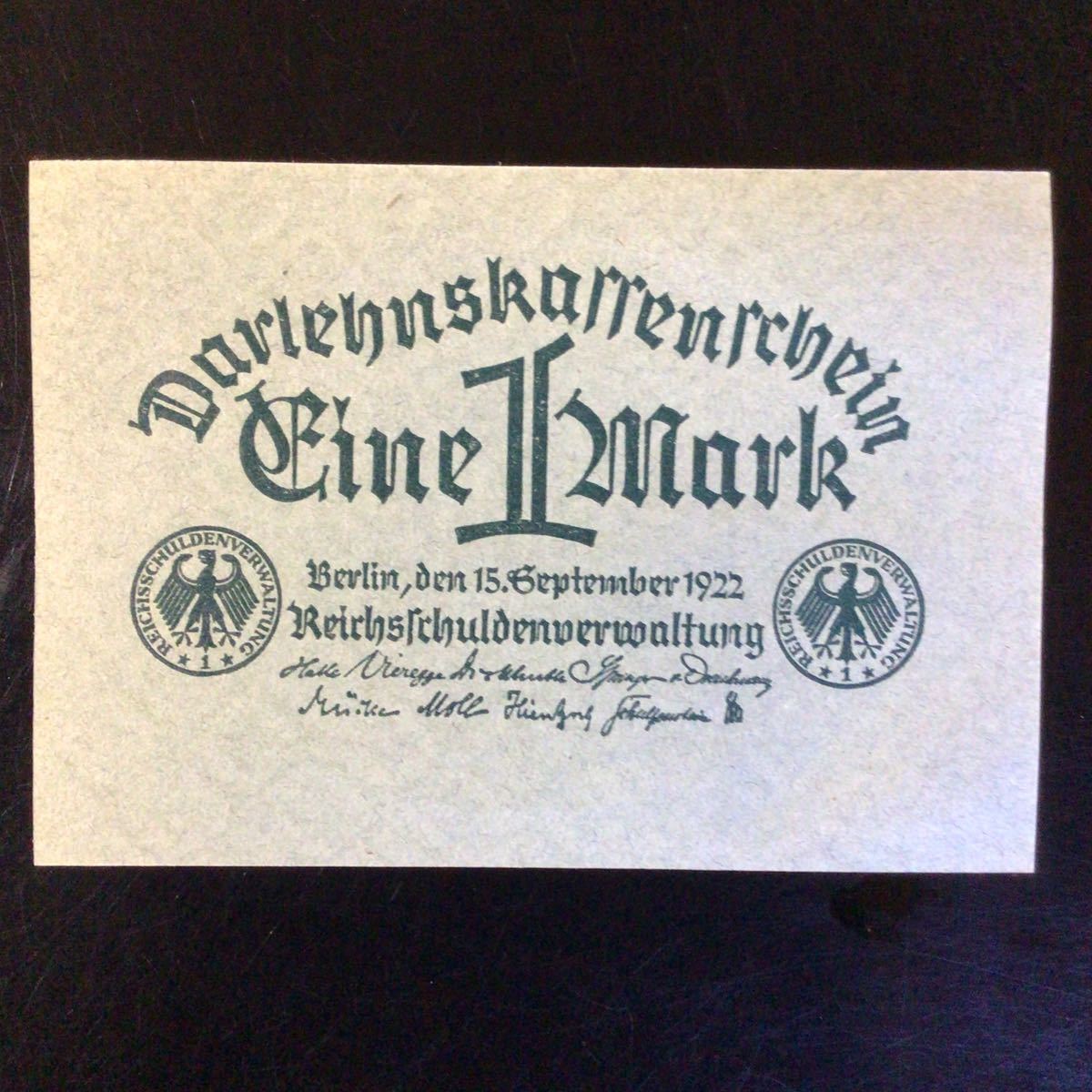 【未使用】World Paper Money GERMANY 1 Mark【1922】の落札情報詳細 - ヤフオク落札価格検索 オークフリー