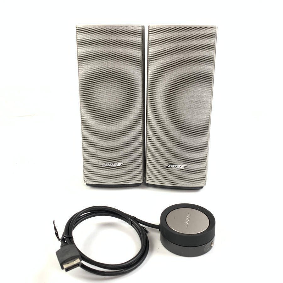 【傷や汚れあり】bose ボーズ Companion 20 マルチメディアスピーカー ペア コントローラー付き ジャンク品の落札情報詳細