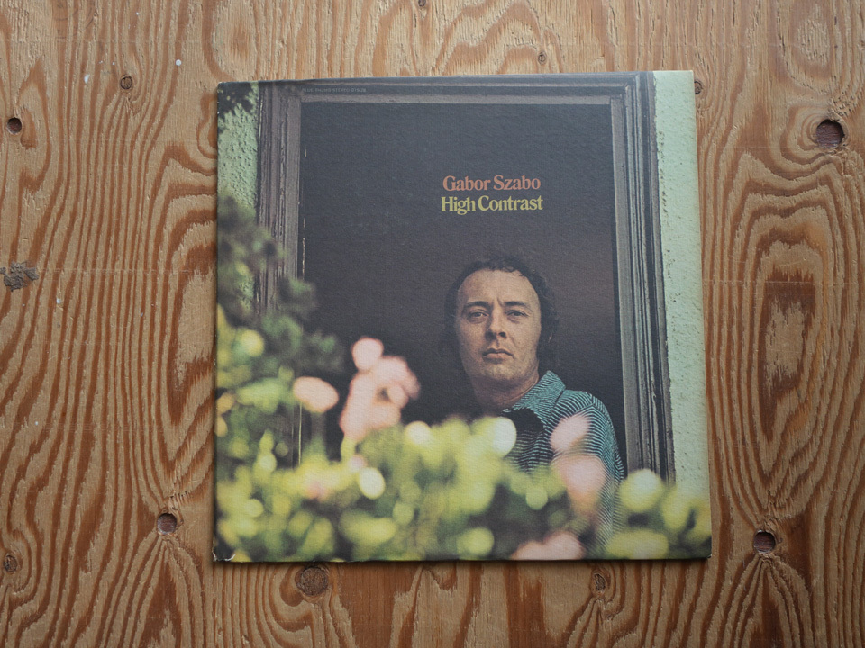【やや傷や汚れあり】米 オリジナル盤 Gabor Szabo High Contrast ガボール・サボ ハイ・コントラスト Blue ...
