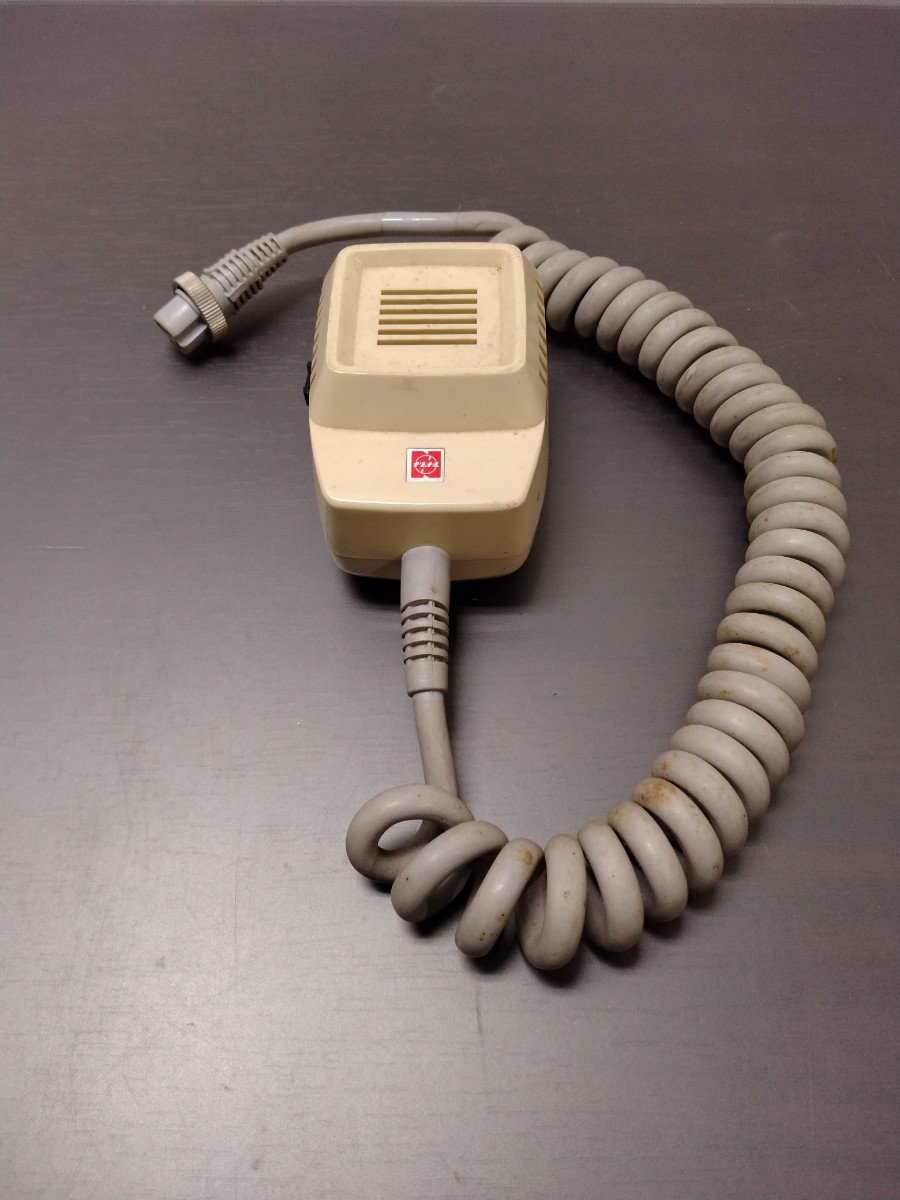 【全体的に状態が悪い】【ジャンク】CLOSE-TALKING MICROPHONE TYPE WM-902A ナショナル ハンドマイク 4ピン ...