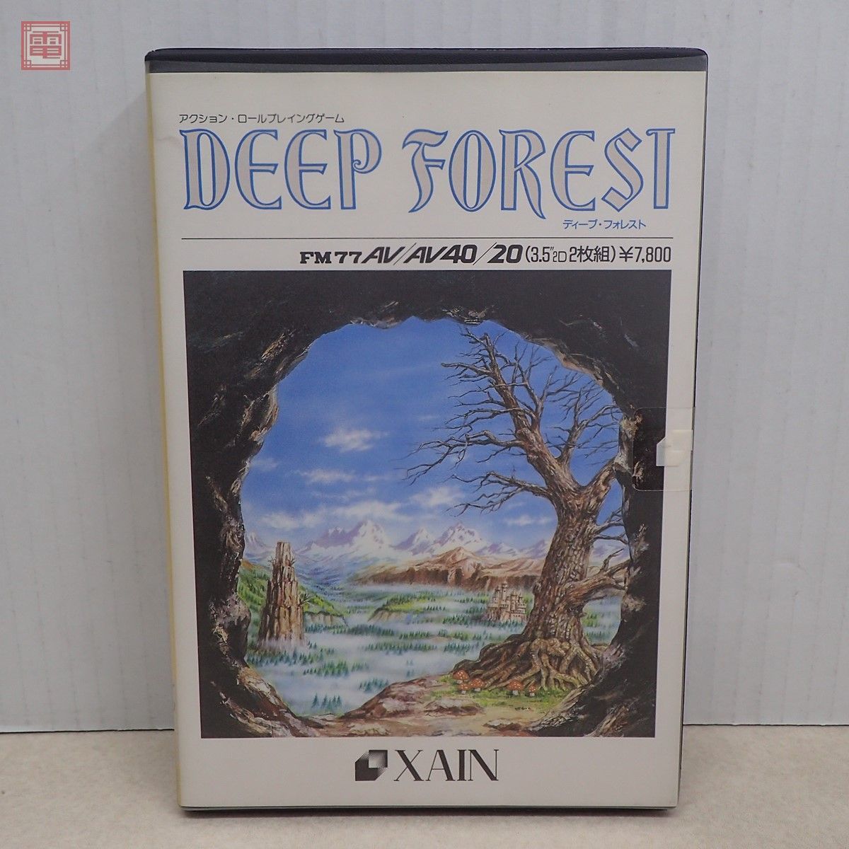 【未使用】未開封 FM77AV 3.5インチFD ディープ・フォレスト DEEP FOREST ザインソフト XAIN アクション・ロールプレイングゲーム【10の落札情報詳細 - Yahoo ...