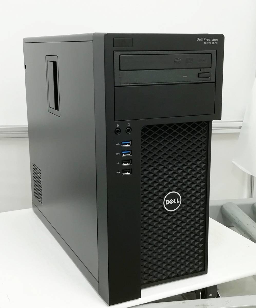 【やや傷や汚れあり】DELL Precision Tower 3620 Core i7 6700 メモリ16GB 新品SSD 2.5インチ ...