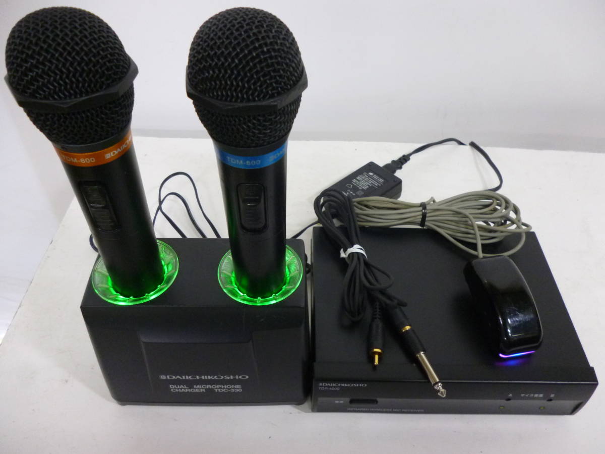 【傷や汚れあり】送料無料！【先日迄稼働品】②DAMワイヤレスマイクTDM－600マイクセット BMB エクシング第一興商DAMJOY の落札 ...