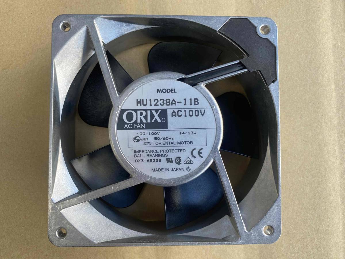 【目立った傷や汚れなし】オリエンタルモーター Ac ファン 100v 標準タイプ Mu1238a 11b 中古 送料無料 ②の落札情報詳細