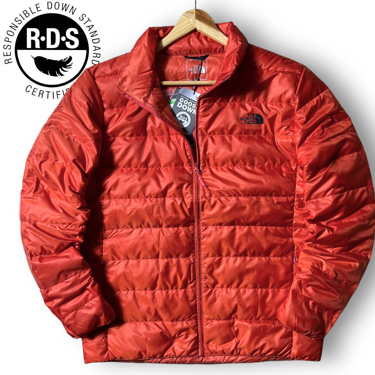 【未使用】新品 THE NORTH FACE ノースフェイス M'S LIGHT DOWN RDSグースダウン ライトダウンジャケット アウトドアウェア NJ1DM52D L 秋冬 ...