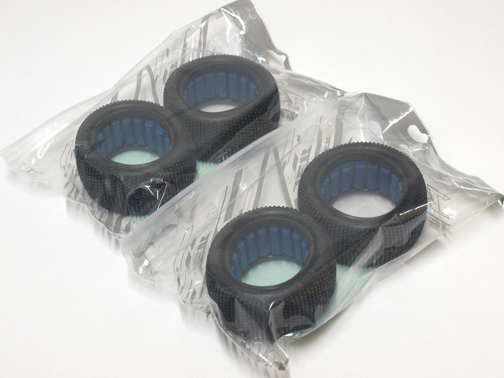 【未使用】【M1211】京商 JK2010US 1/10 バギー 2＆4WD リヤ DESIR ER Ultra Soft インナー付 タイヤ ...