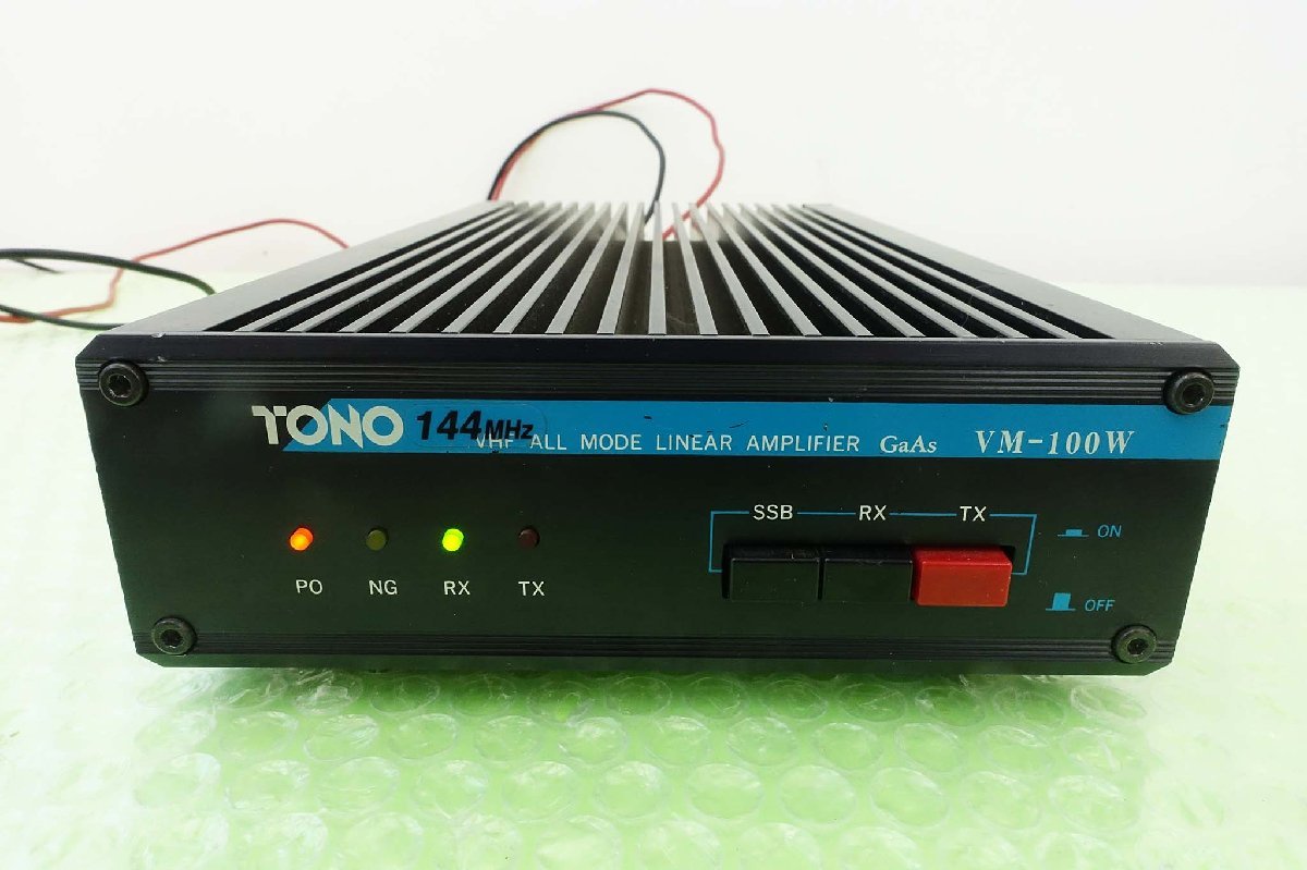 東野 TONO 4M-70G 430MHz オールモード リニアアンプ 60W 無線機用の落札情報詳細 - ヤフオク落札価格検索 オークフリー