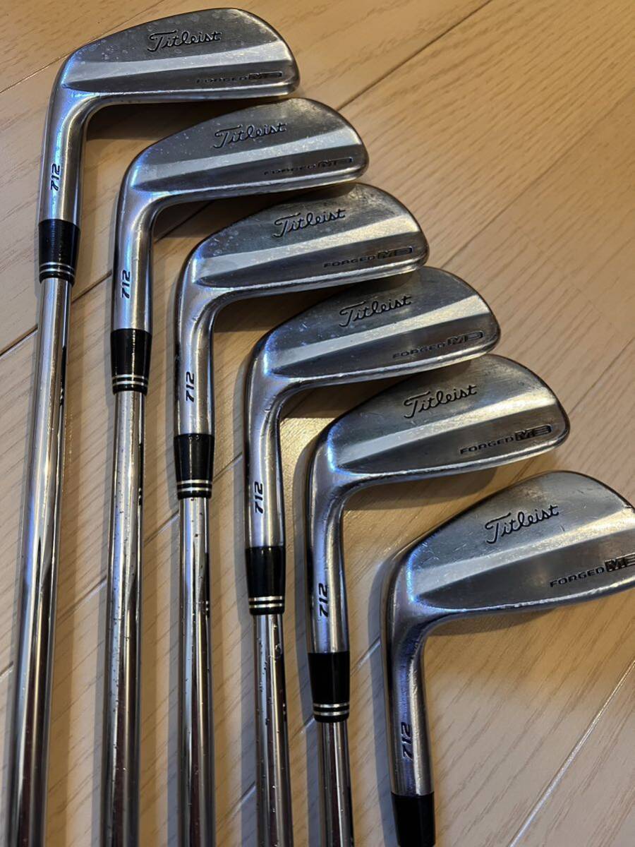 【やや傷や汚れあり】タイトリスト アイアンセット 712mbレフティーの落札情報詳細 - ヤフオク落札価格検索 オークフリー