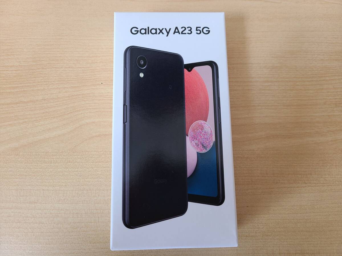 【未使用】【新品・未開封】】Galaxy A23 5G SM-A233C ブラック 楽天版 デュアルSIMの落札情報詳細 - ヤフオク落札価格検索 オークフリー