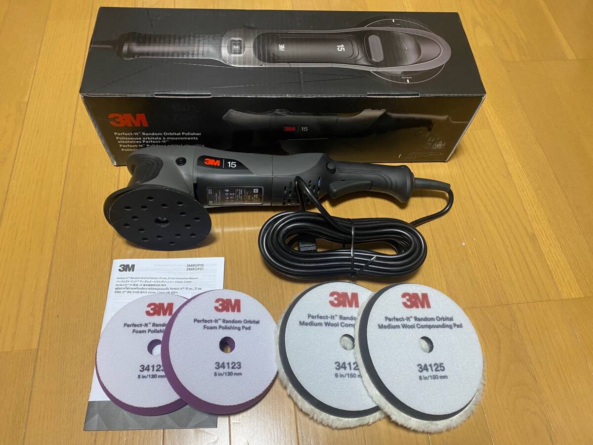 【未使用】3M パーフェクトイット ランダムオービタルポリッシャー 34110 15mm 100V ルペス ビックフットの落札情報詳細 - Yahoo!オークション落札価格検索 オークフリー