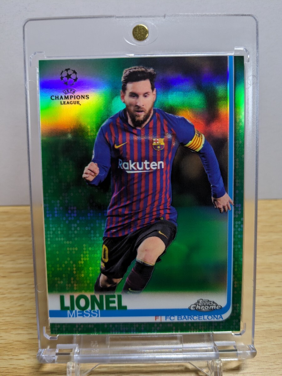 Lionel Messi 】2018-19 Topps Finest UEFA Champions League Careers Die ...