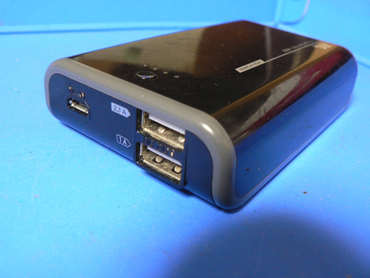 【やや傷や汚れあり】送料最安 230円 KT73-04：モバイルバッテリー/USBポータブル電源 ing リチウム電池 容量4000mAh ...