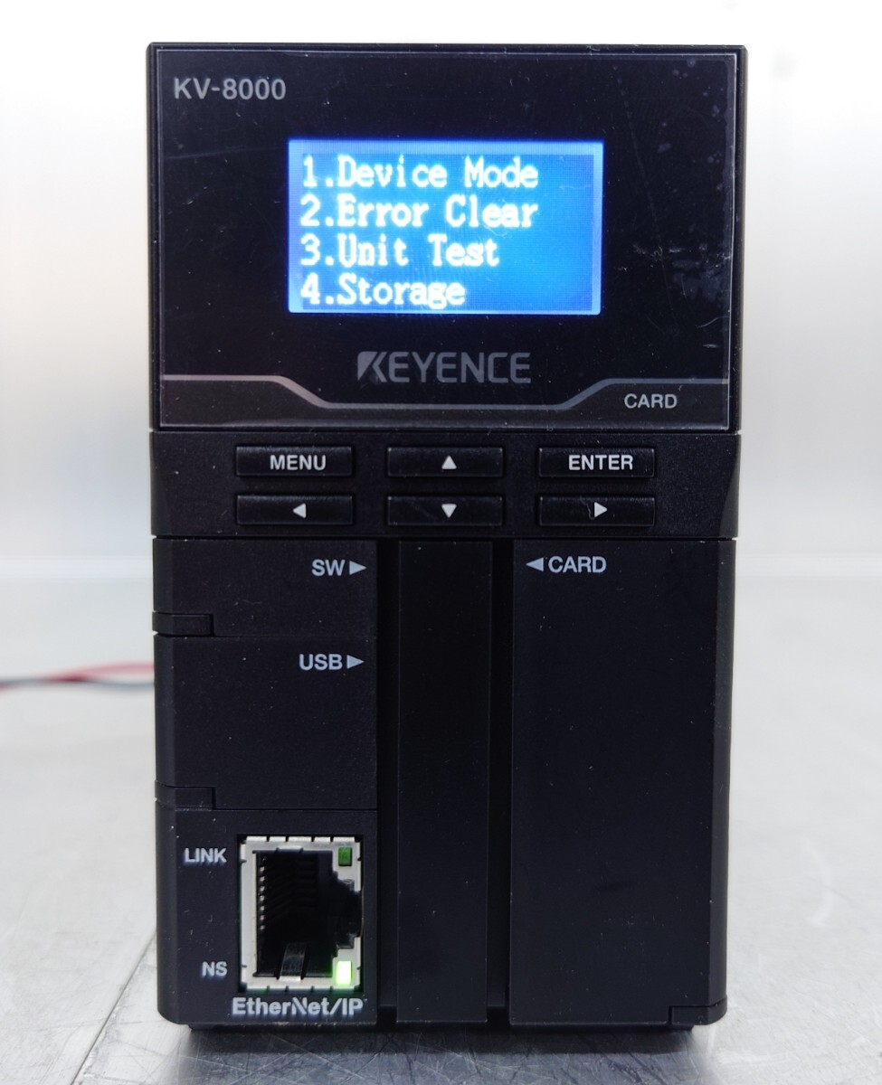 【未使用】26544C1808)新品 KEYENCE キーエンス KV-3000 シーケンサー プログラマブルコントローラーの落札情報詳細 ...