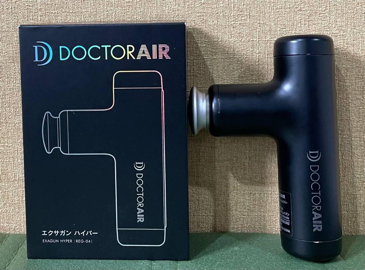 【やや傷や汚れあり】格安!! 99円スタート!! DOCTORAIR ドクターエア REG-04 BK エクサガン ハイパー ブラック ハンディマッサージ機 動作品の落札情報詳細 - ヤフオク ...