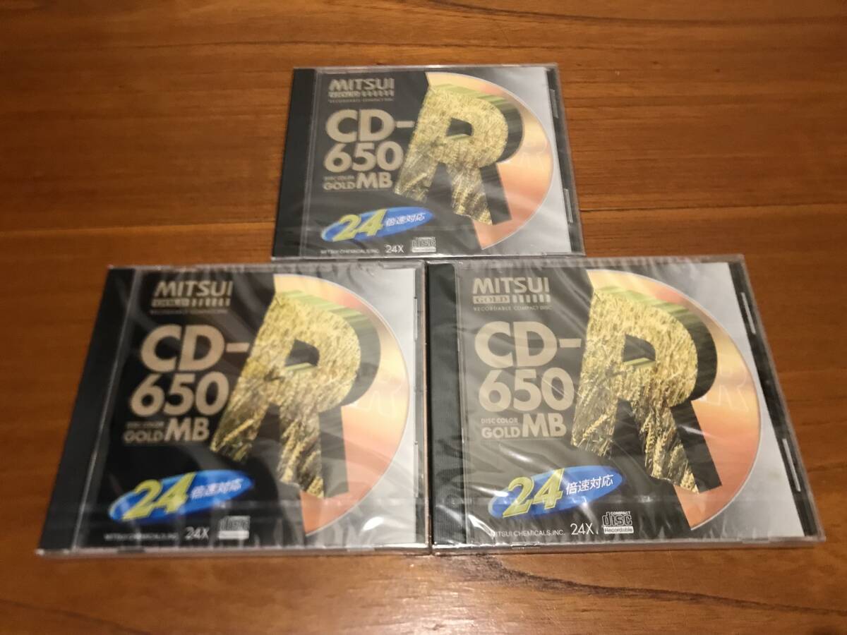 【未使用】三井化学 MITSUI GOLD 650MB CDRT74MG-1P×3枚 フタロシアニンの落札情報詳細 - ヤフオク落札価格検索 オークフリー