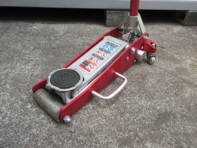 【傷や汚れあり】ジャンク品 ￥100～㈱マサダ製作所 SJ－15AL アルミガレージジャッキの落札情報詳細 - ヤフオク落札価格検索 オークフリー