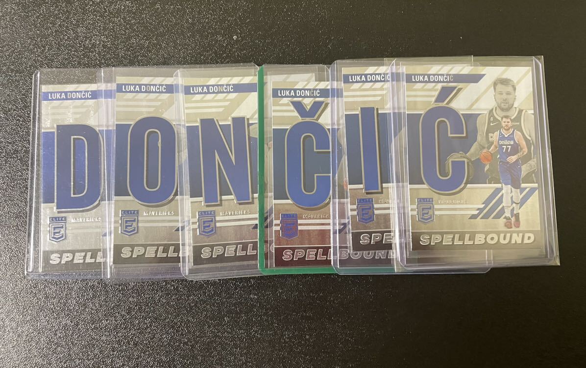 【目立った傷や汚れなし】2022-23 Panini Donruss Elite Basketball Spellbound Luka ...