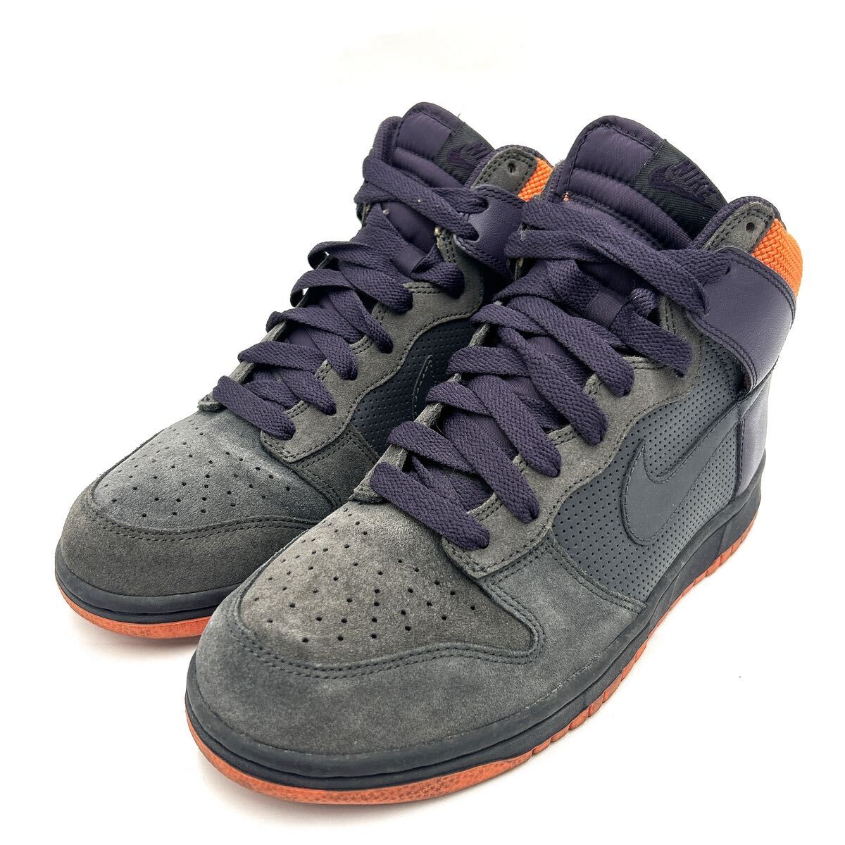 【目立った傷や汚れなし】E 08年製 '希少 入手困難' NIKE ナイキ DUNK HIGH ダンクハイ HIGH CUT スニーカー ...