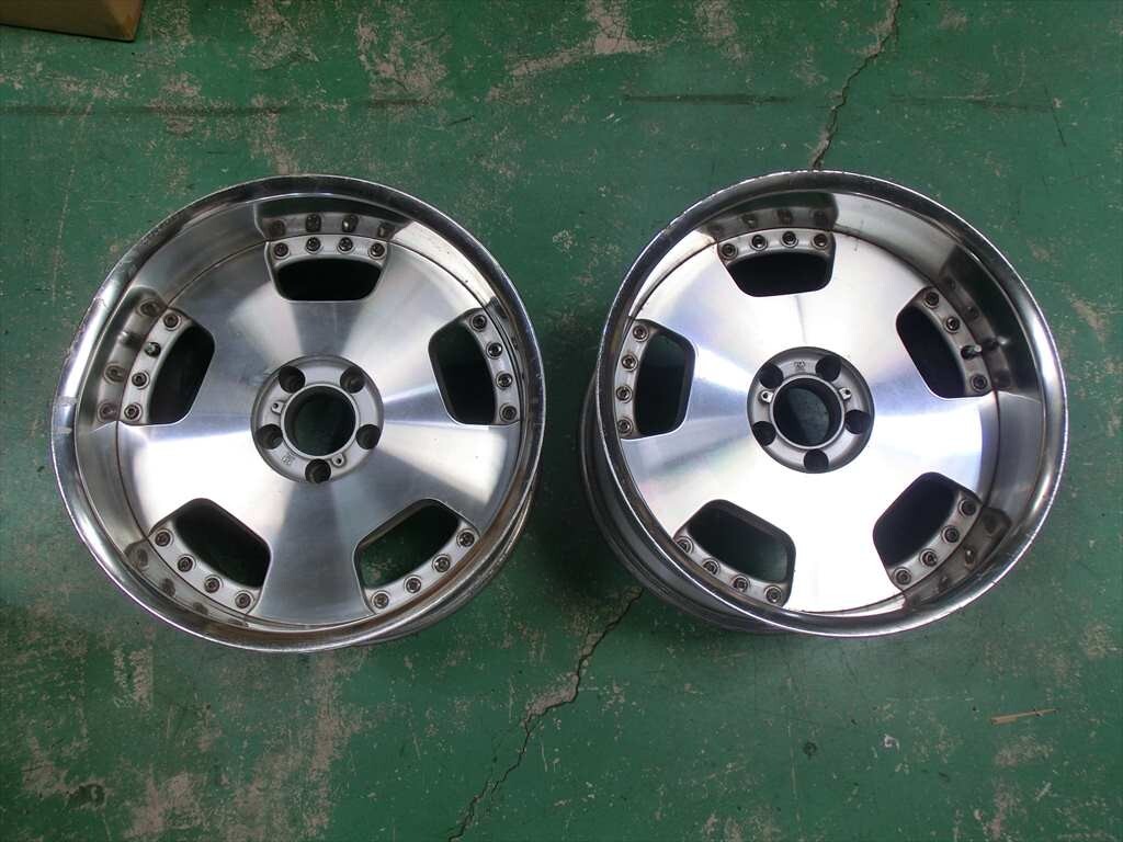 【傷や汚れあり】T【3め-56】【200サイズ】★RAYS ENG KREUTZER/ホイール 2本セット/18インチ 11J/PCD114.3/※傷、汚れ、錆、歪みありの落札情報詳細 ...