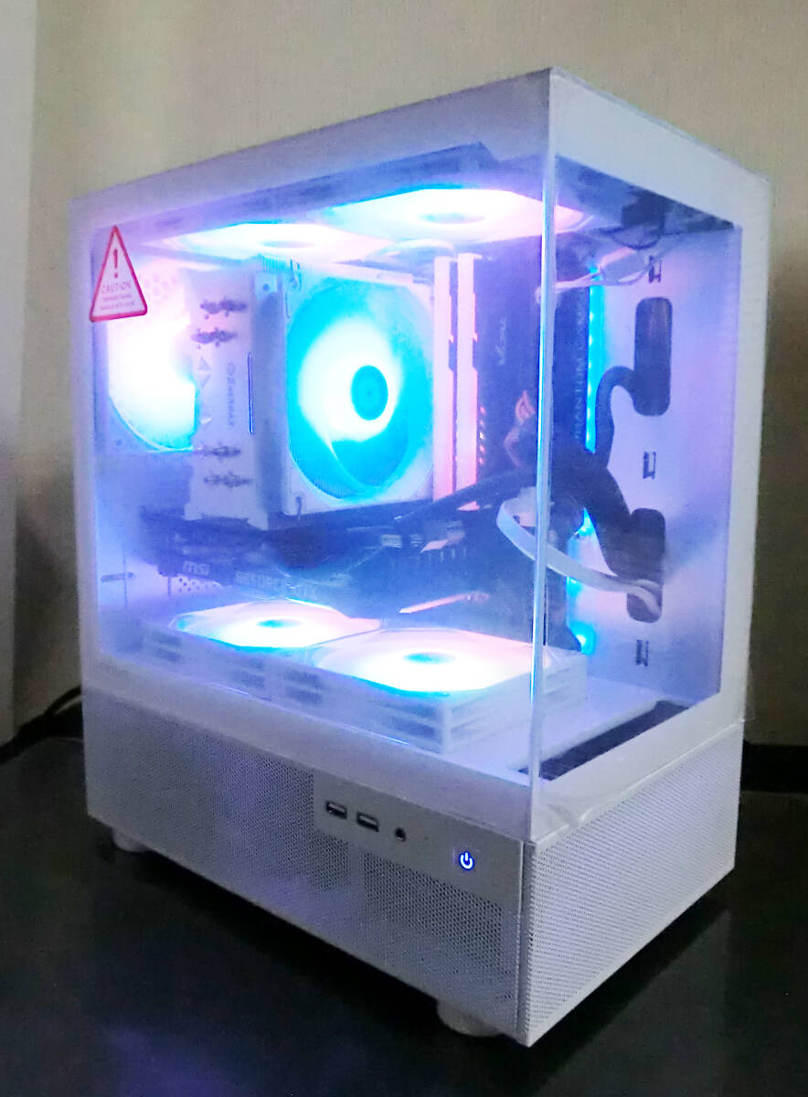 【やや傷や汚れあり】自作PC i5/9400F・ASROCK B365M Phantom Gaming 4・SSD240GB・メモリ16GB ...