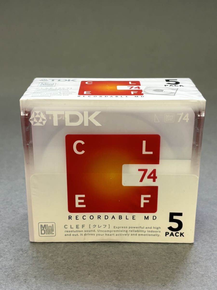 【未使用】未使用品 MD ミニディスク minidisc TDK CLEF 74 5枚セットの落札情報詳細 - Yahoo!オークション落札 ...