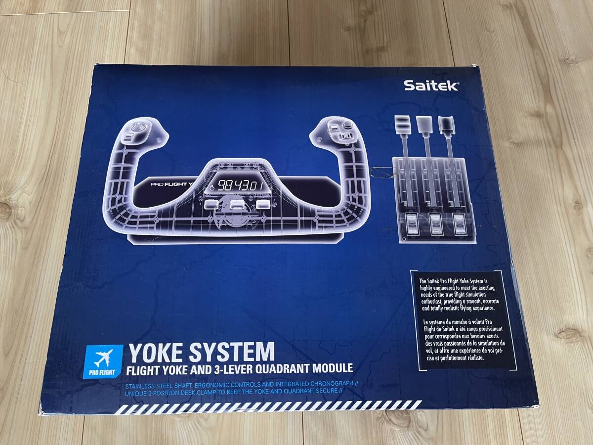【目立った傷や汚れなし】送料無料 中古 Saitek Pro Flight Yoke System MC-YOKS PZ44の落札情報詳細 ...