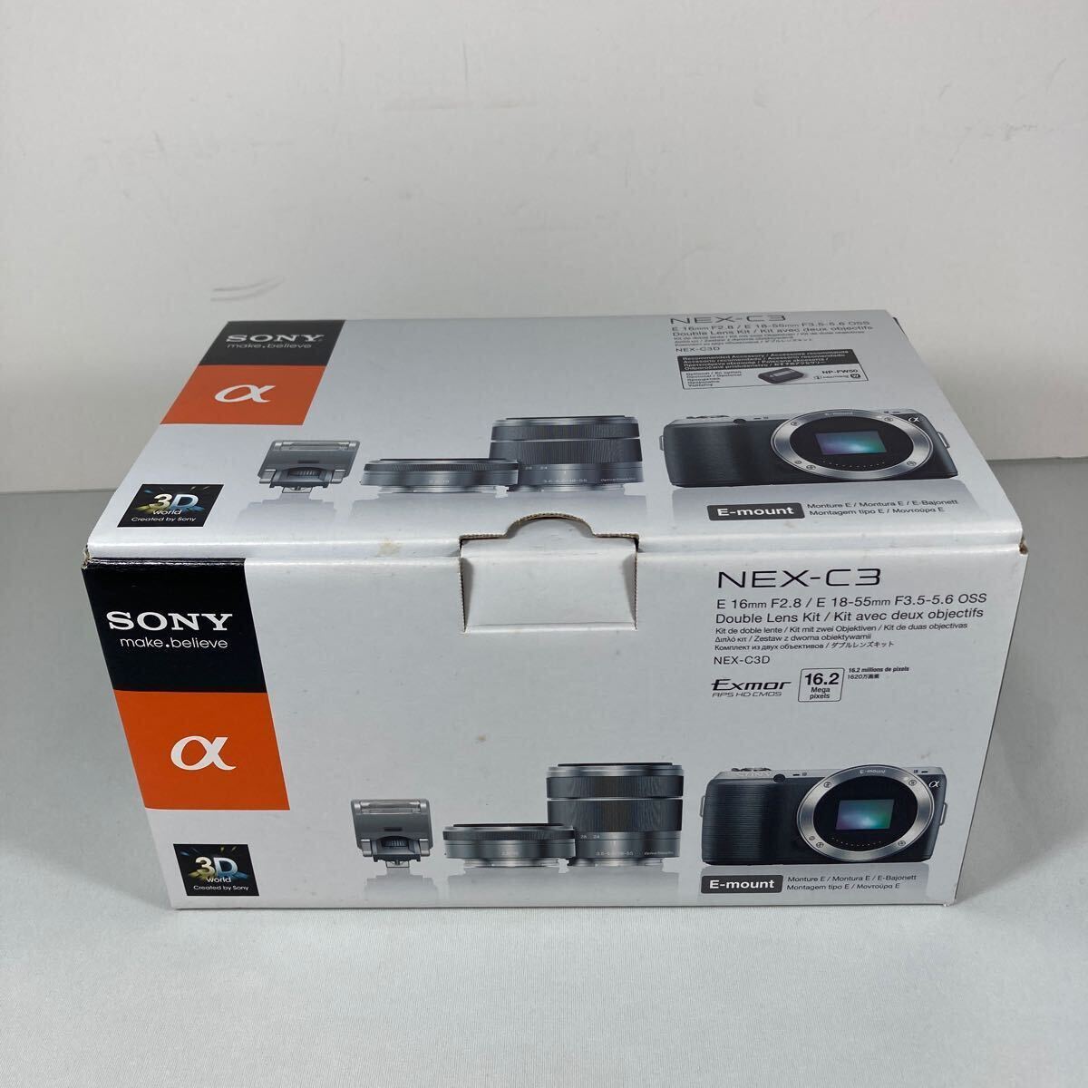 【目立った傷や汚れなし】SONY ソニー NEX-3 ホワイト ミラーレス一眼 / E 18-55mm F3.5-5.6 OSS ソニー E ...