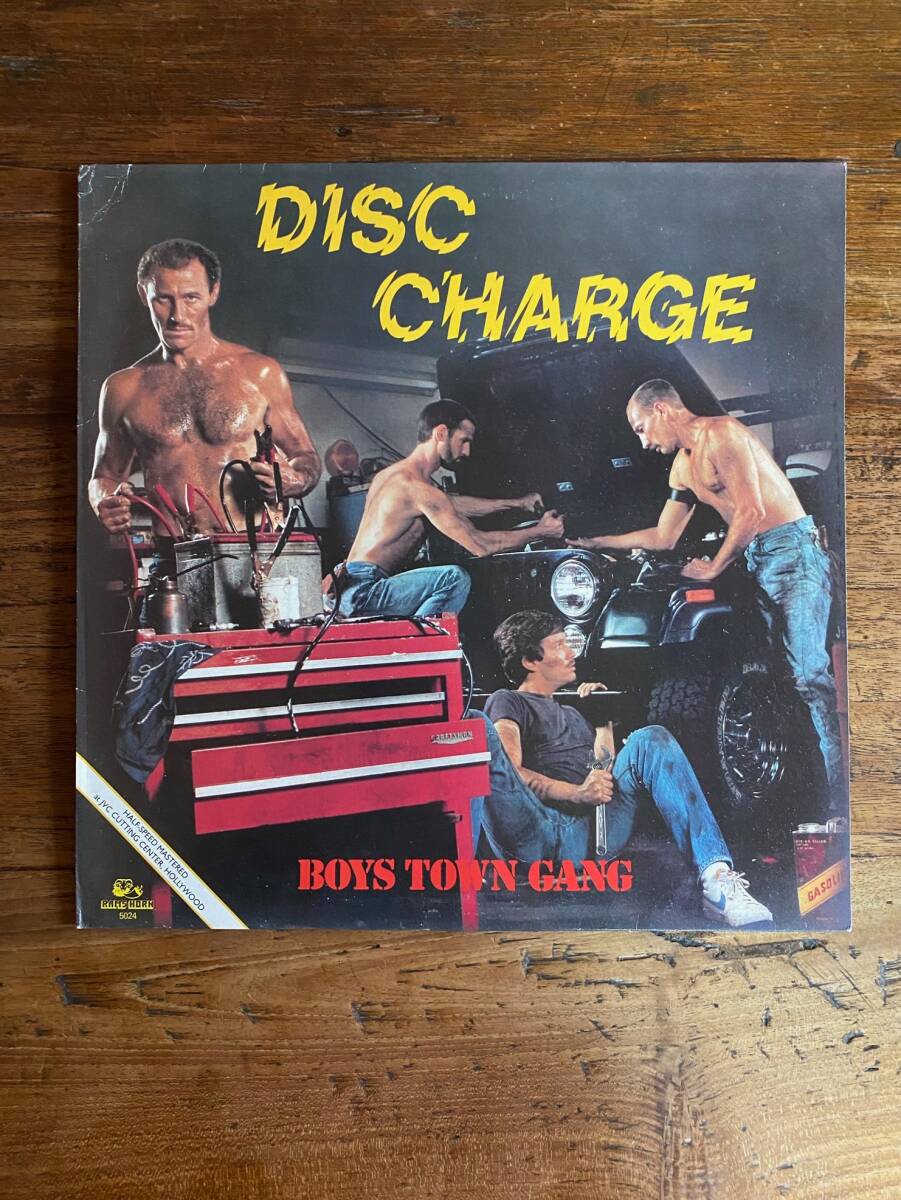 【やや傷や汚れあり】【代理出品】Boys Town Gang「Disc Charge」ドイツ盤 Mini LP 「Can't Take My ...