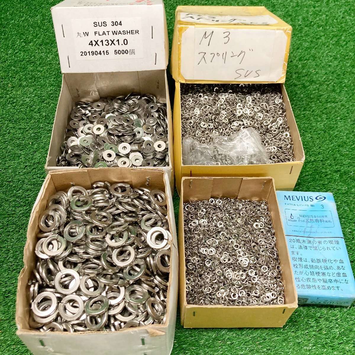 【未使用】春落i666 ステンレス製 スプリングワッシャー、平ワッシャー、座金 M3、M10、4×13×1.0mm ★計約6kg大量セットの落札情報詳細 - Yahoo!オークション落札価格 ...