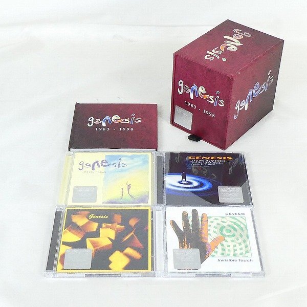 【やや傷や汚れあり】美品 CD/SACD DVD ジェネシス ボックス 1983-1998 GENESIS BOX DSD NTSC 10枚組 ...