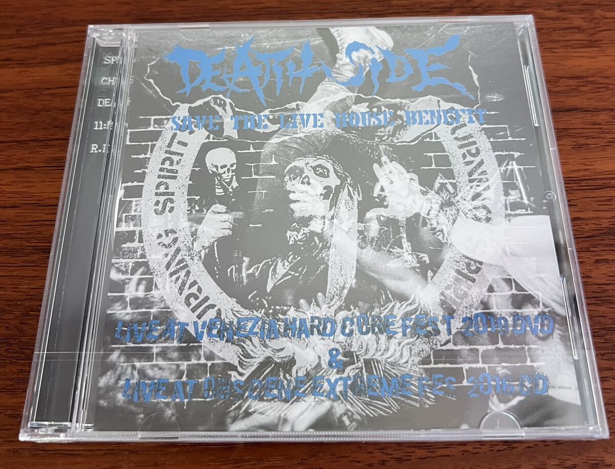 【未使用】新品 Death Side SAVE THE LIVE HOUSE BENEFIT DVD & CD X JAPAN zouo Gism lip cream gastunk ...