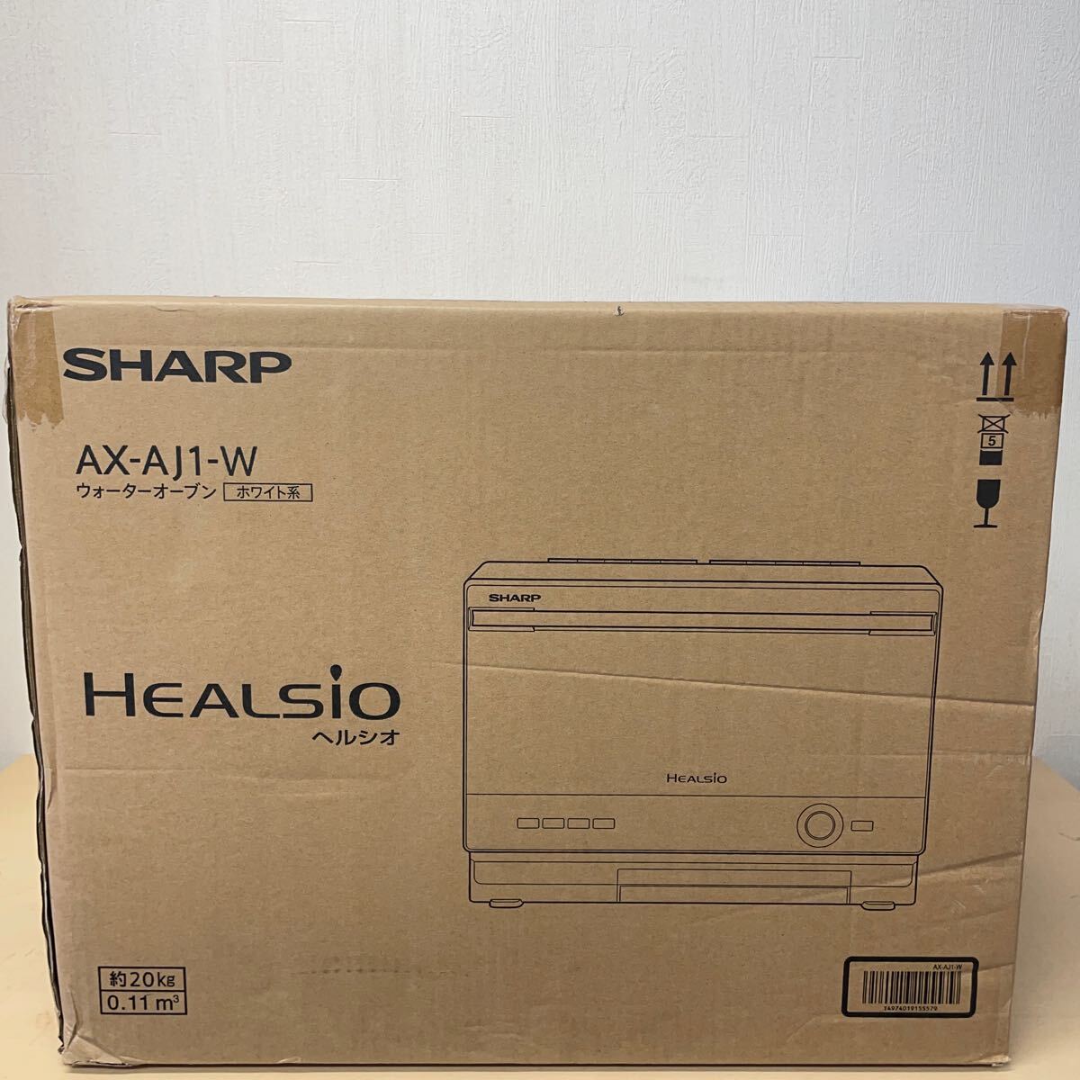 【未使用】未開封品 SHARP シャープ HEALSIO ヘルシオ AX-AJ1-W ウォーターオーブン ホワイトの落札情報詳細 - ヤフオク ...