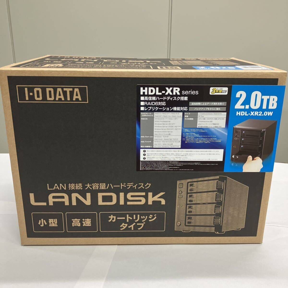 【未使用】新品未開封 I-O DATA アイオーデータ NAS LAN DISK HDL-XR2.0W 2TBの落札情報詳細 - Yahoo!オークション落札価格検索 オークフリー